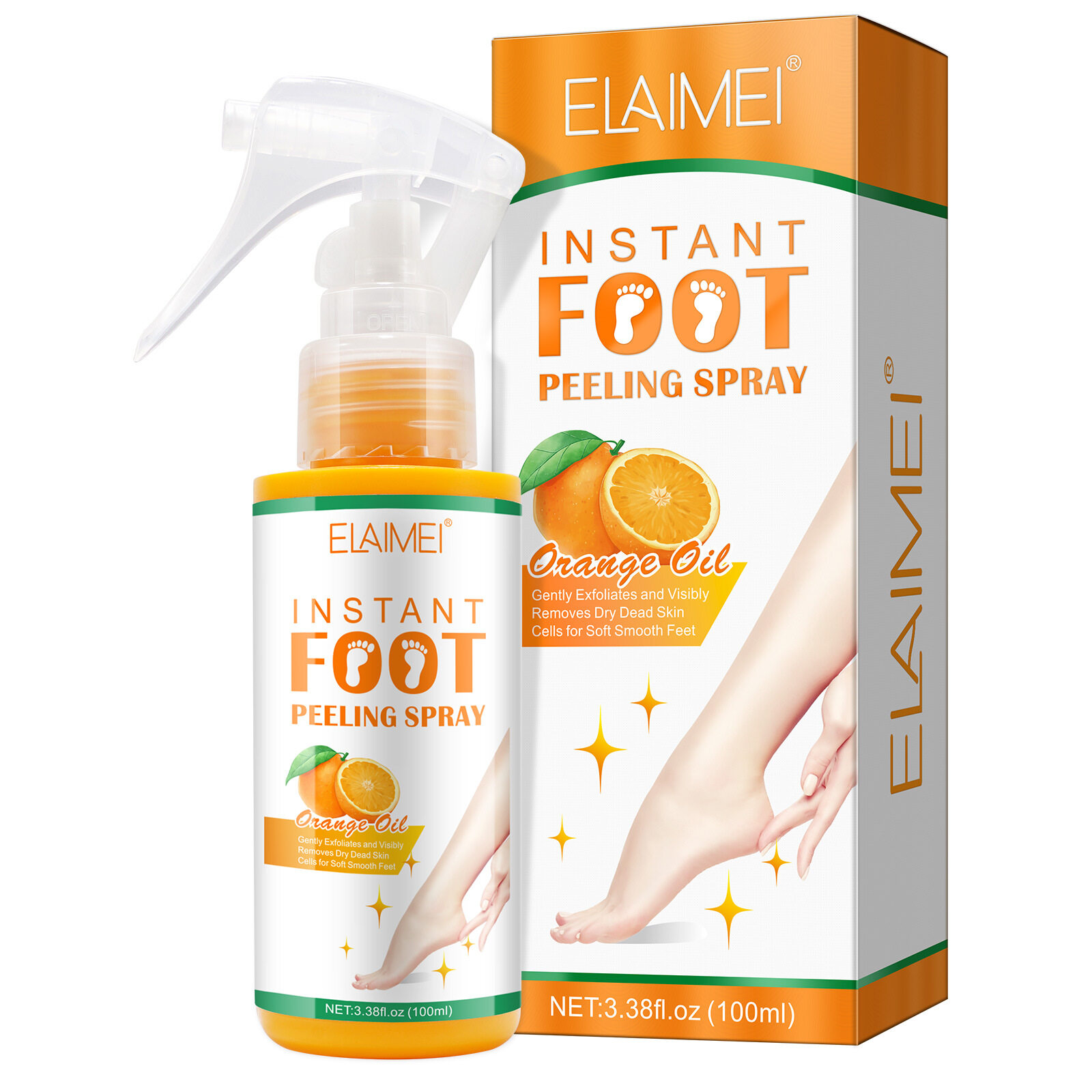 Foot Exfoliating Spray Foot Care Spray To Remove Dead Skin On Feet ...