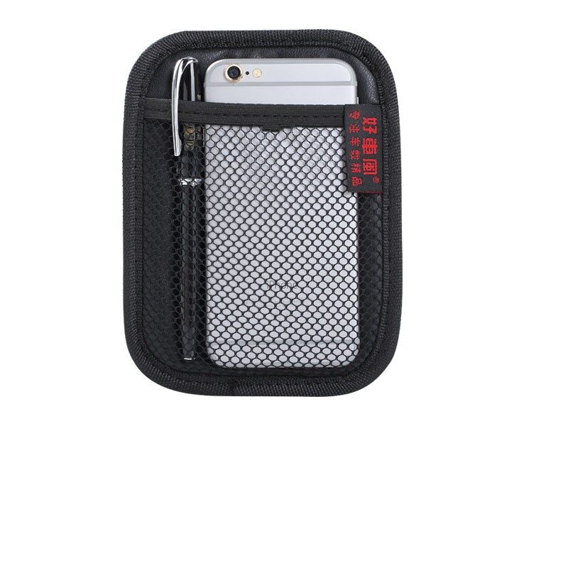 Small Car Net Pocket Leather Oxford Fabric Mesh Bag Phones Coins Keys ...