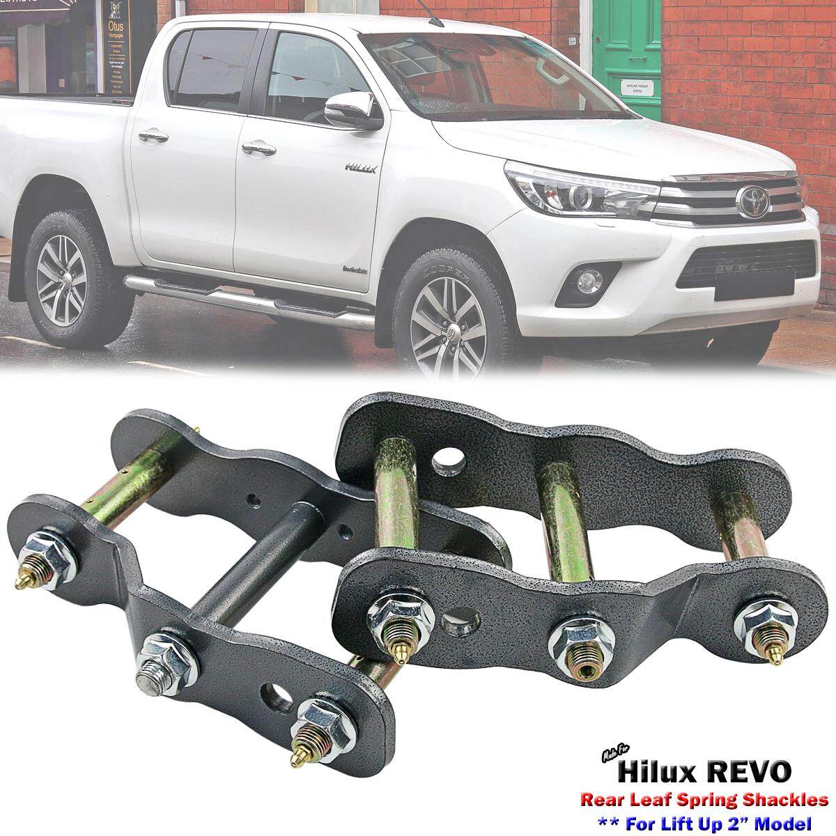 Lift Up 2 Rear Greasable Shackles Lift Kit Toyota Hilux REVO 15-ON | Lazada
