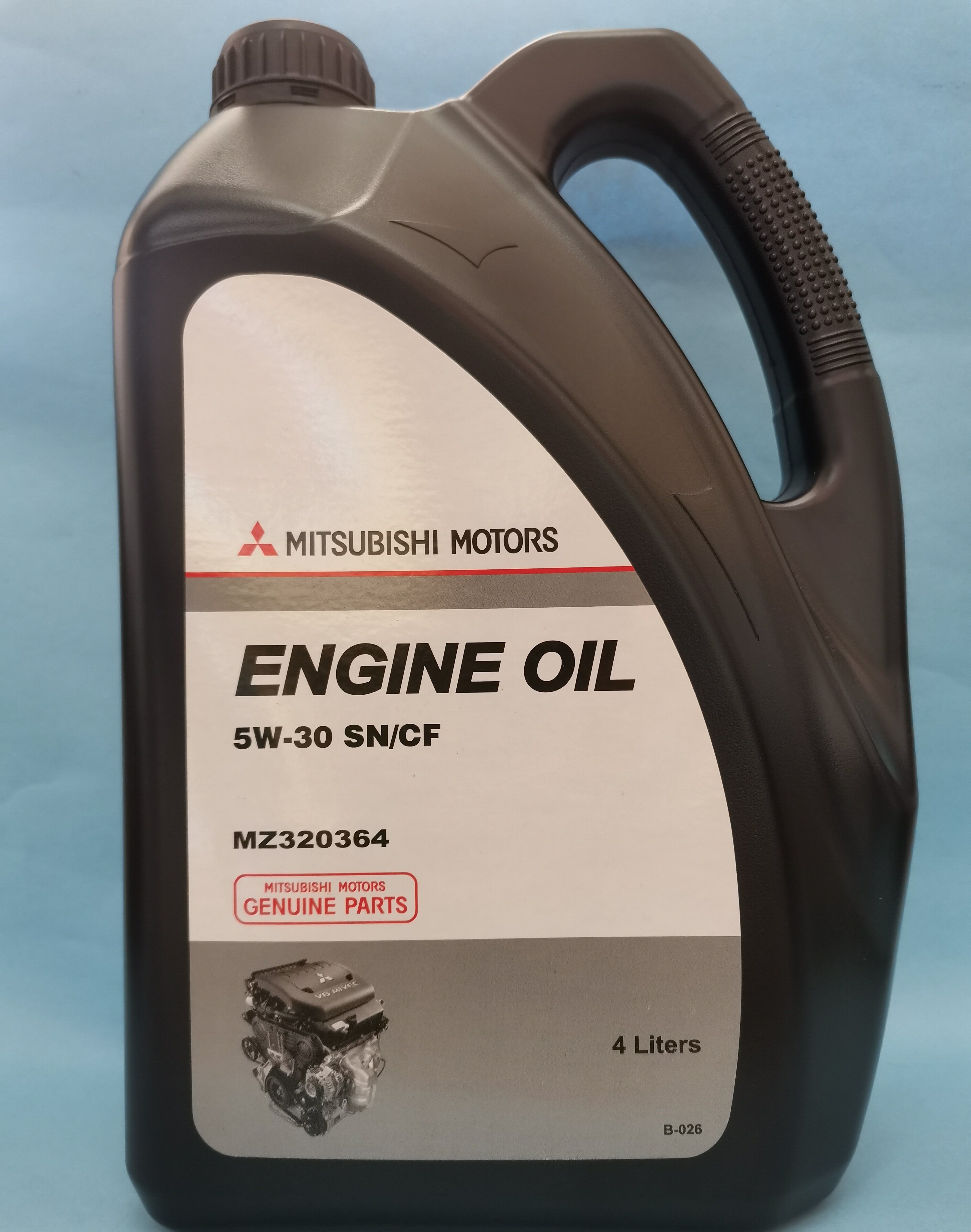 Mitsubishi Engine Oil 5W-30 Semi Synthetic (4liter) 100% Original Part ...