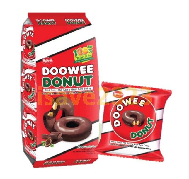 Clerance [halal] Rebisco Doowee Donut 29g X 12 Pcs 7 Flavours Lazada