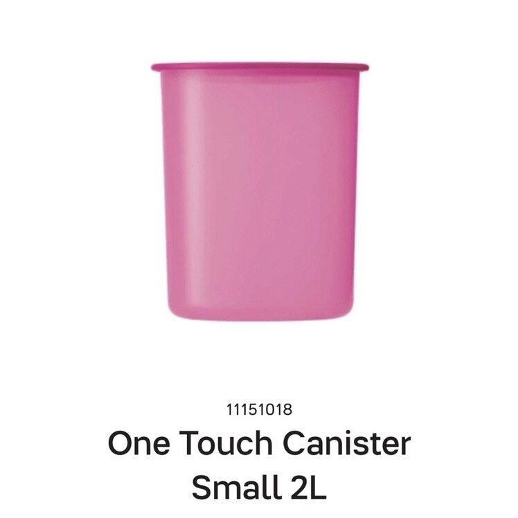 Tupperware One Touch Topper/ Canister 600ml/950ml/1.25L/2L/3L/4.3L/8.6L/ Bekas Kedap Udara ...