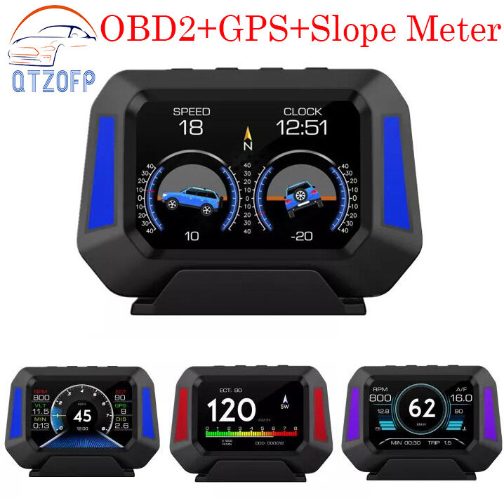 GReddi Sirius OBD2 Gauge LCD 74mm Turbo Speed Volts Water Oil Temp Fuel ...