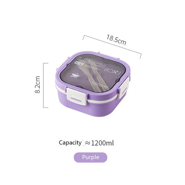 LEBRON Lunch Box Salad Container Lunch Free Leak Proof Salad Dressing ...