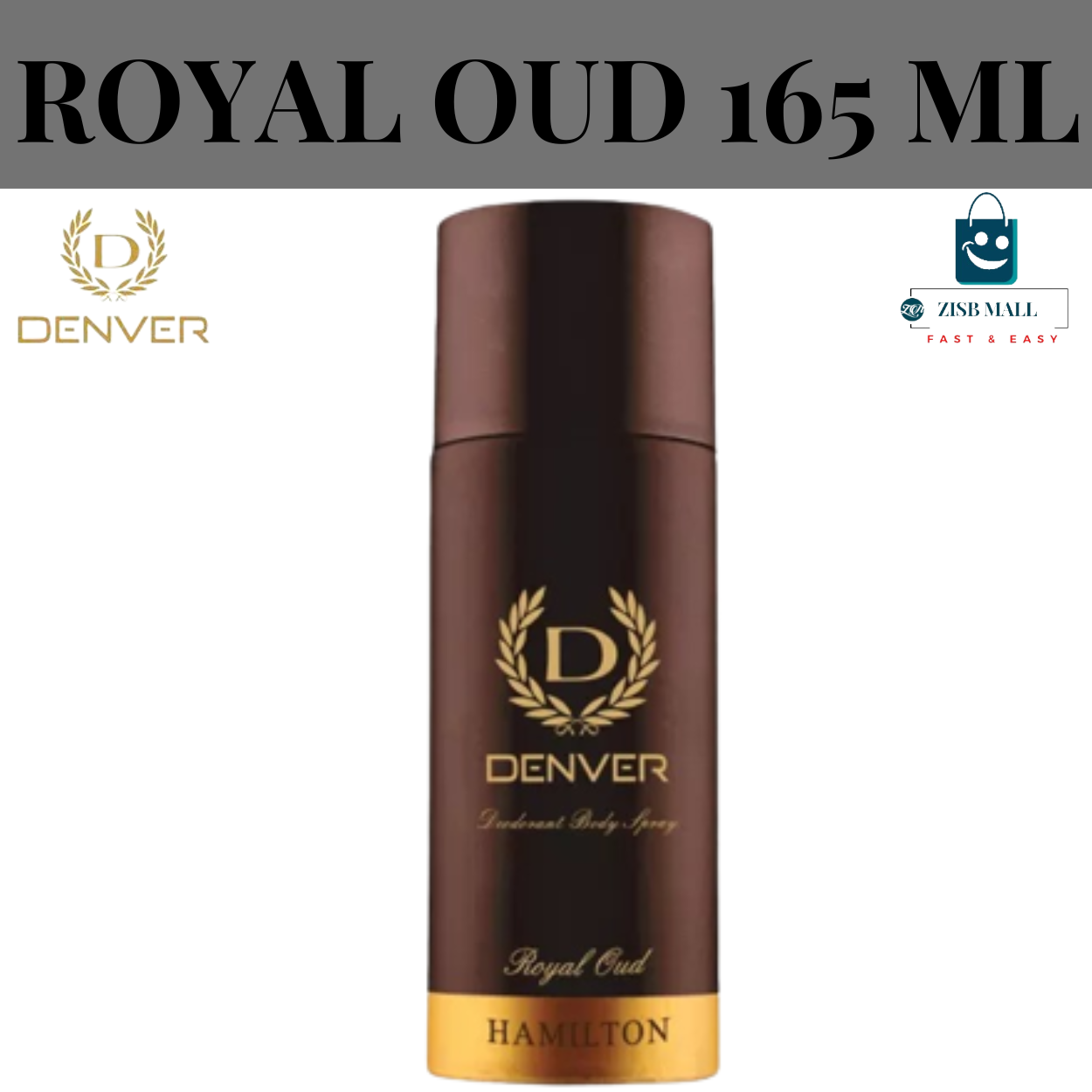 DENVER DEODORANT BODY SPRAY FOR MEN 165 ML IMPERIAL/HONOUR/PRIDE ...