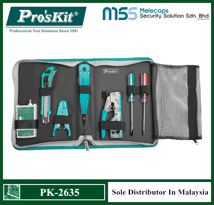Pro'skit PK-2635 Network Installation Tool Kit | Lazada