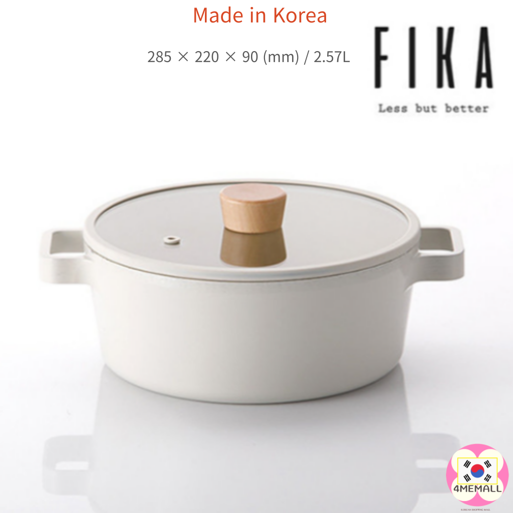 [Neoflam] Made in Korea / Fika Double handle pot 22cm IH, induction ...