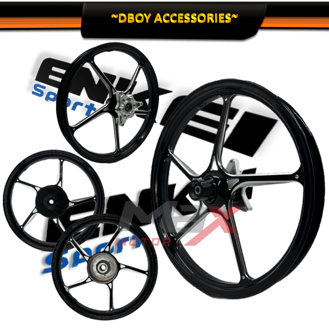 ENKEI Sport Rim CNC FG511 PNP SPORTRIM YAMAHA NVX155 Forged Rim Wheel ...