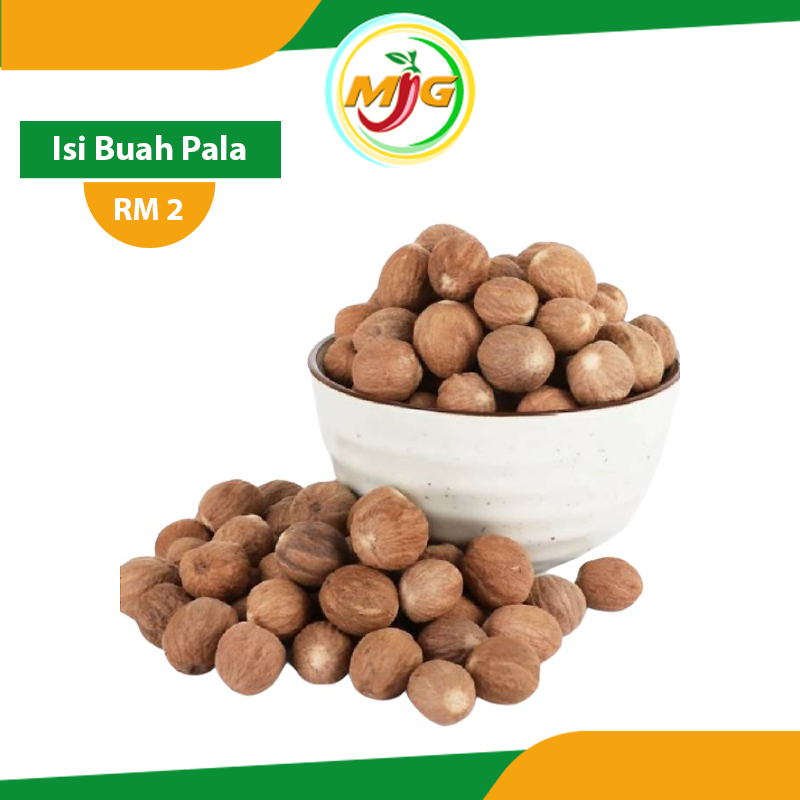 Ez Bizy Isi Buah Pala / Nutmeg - 20g Nuts Snacks Kacang 肉豆蔻 | Lazada