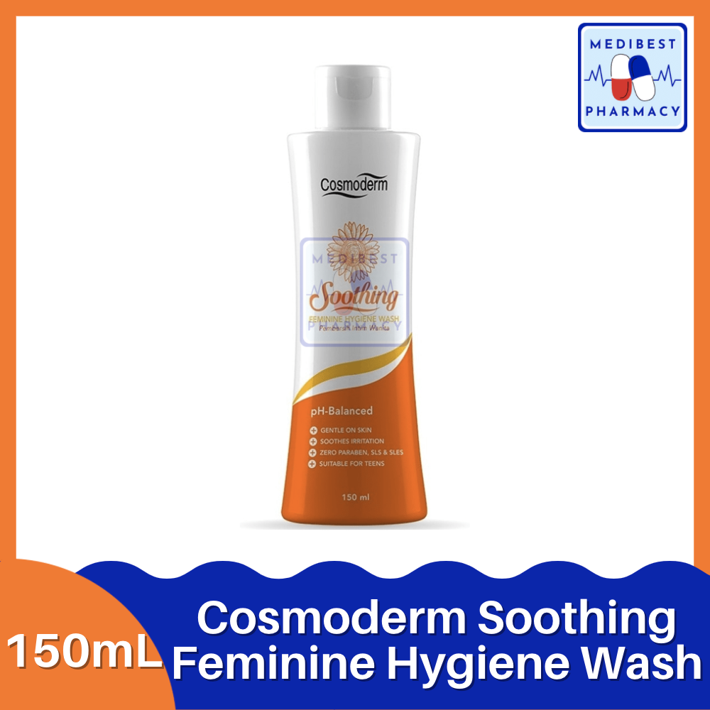 Cosmoderm Soothing Feminine Hygiene Wash -150mL / 375mL | Lazada
