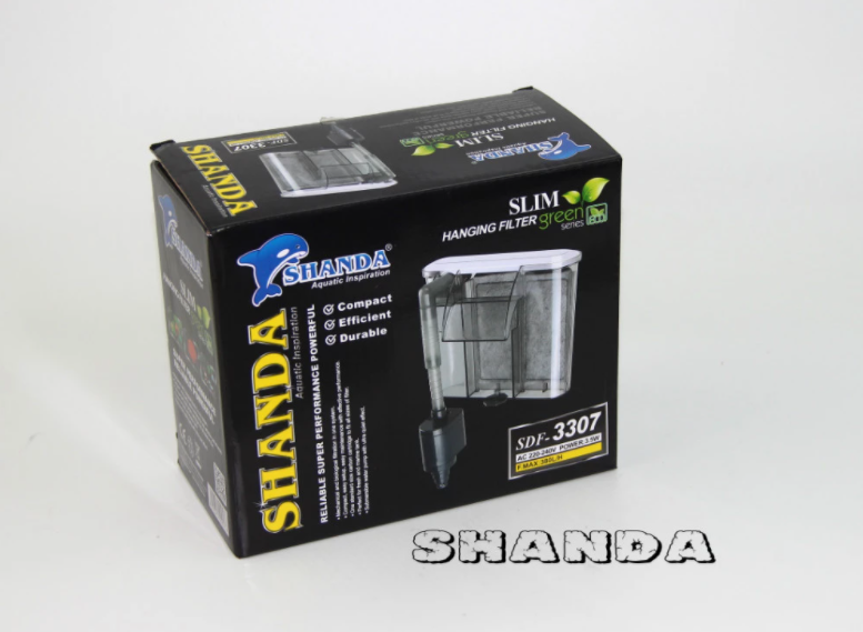 SHANDA SDF-3307 aquarium Slim mini-Internal Filter Hanging fish tank ...