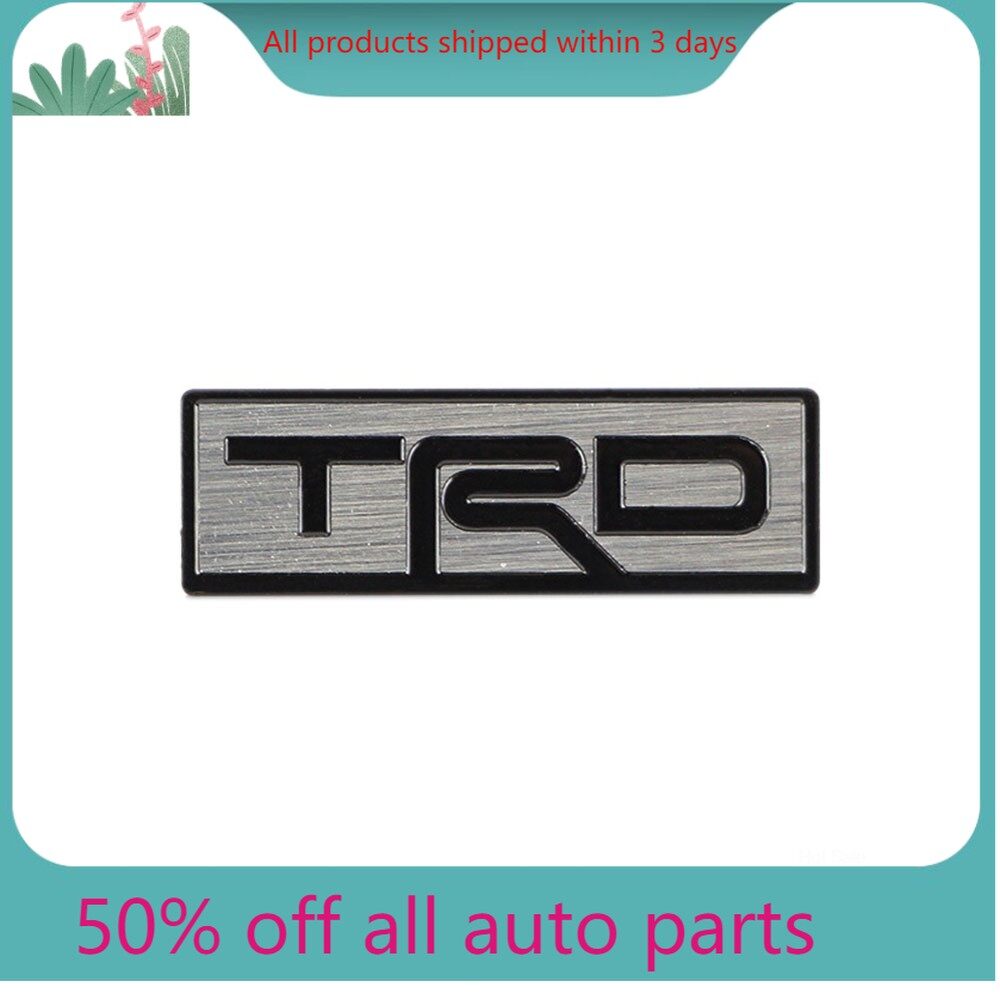 NEW GTIOATO TRD Steering Wheel Stainless Steel Emblem Decal Sticker For ...