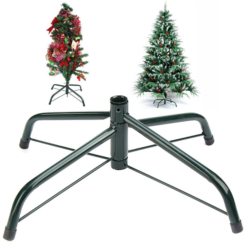 6ft 35cm Metal Christmas Tree Bracket Bracket Foldable Base Casting ...