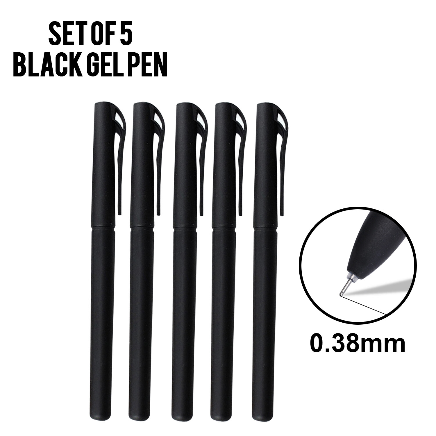 KakiJimat Test Good / Bibaile Gel Ink Pen 0.5mm 知心笔 (Box of 12pcs ...