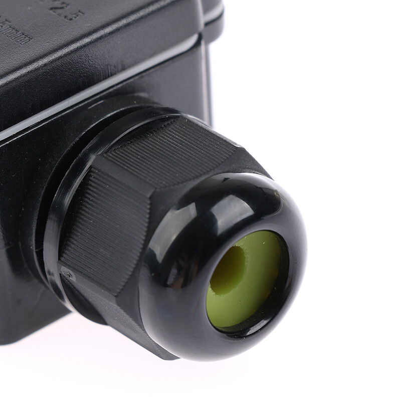 Water Proof 2Way Outdoor Waterproof Cable Connector Junction Box With ...
