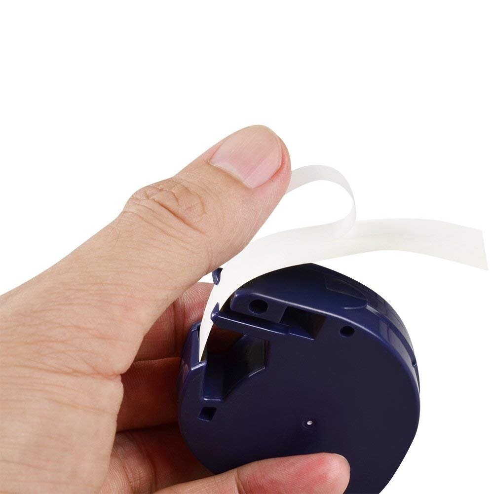 Label tape LT 91201 12mm*4m Compatible for dymo letratag tape Black on White 91221 91331 59422 ...