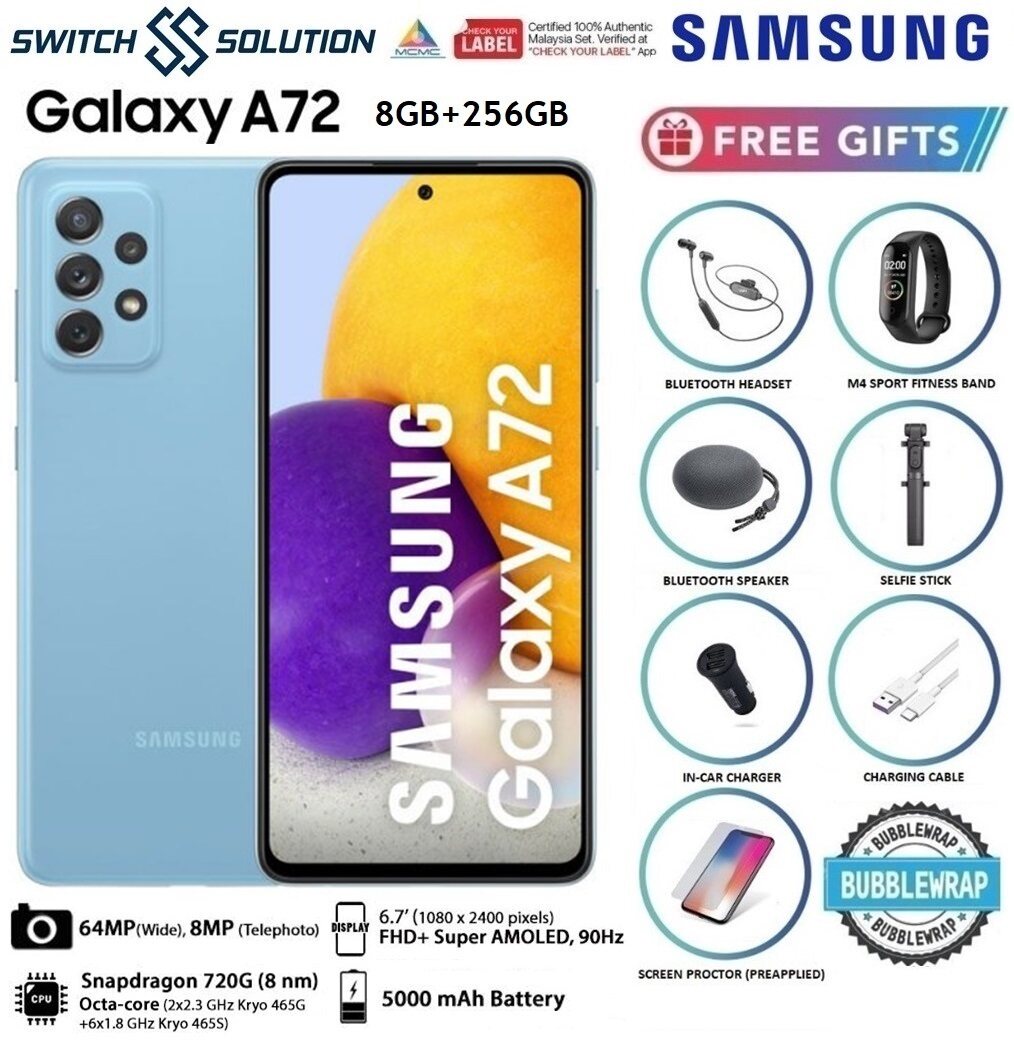 Samsung Galaxy A72 Price in Malaysia & Specs - RM1889 | TechNave