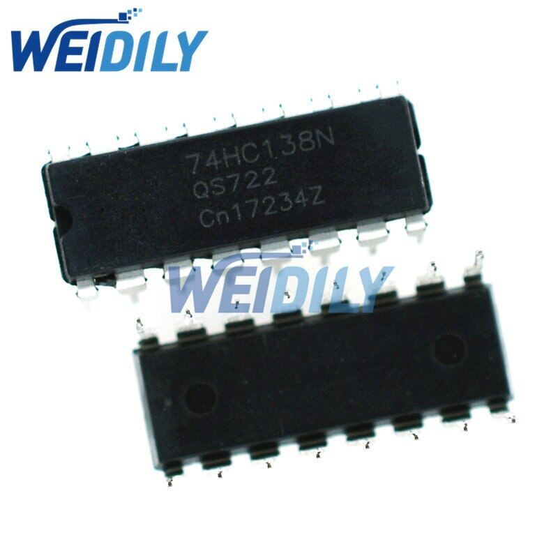 10PCS SN74HC132N 74HC138 74HC139 74HC145 74HC148 74HC153 74HC161 ...