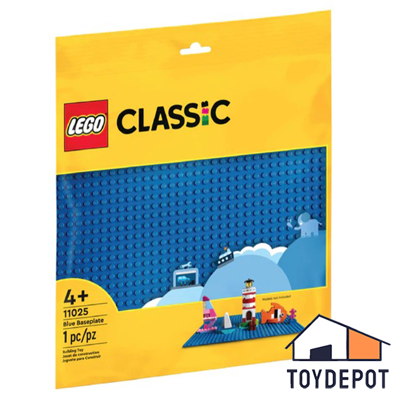 LEGO Classic 11025 Blue Baseplate (1 Pieces) | Lazada