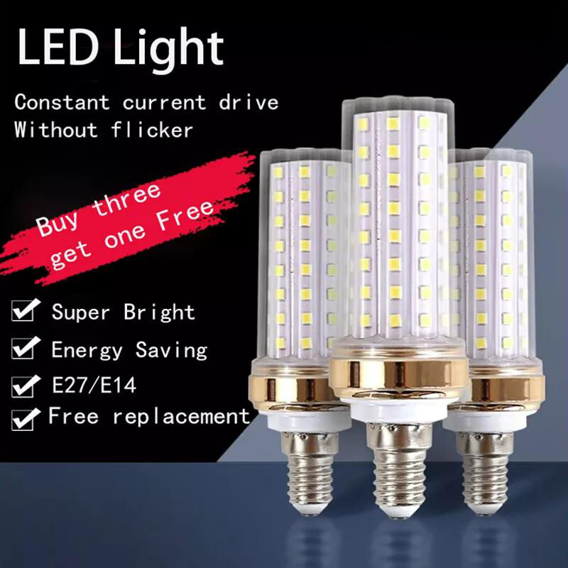 TOMAX 8W 12W 16W 20W หลอดไฟ LED E14 E27ข้าวโพดหลอดไฟ220V LED โคมระย้า40 60 84หลอดไฟ LED - Tomax ...