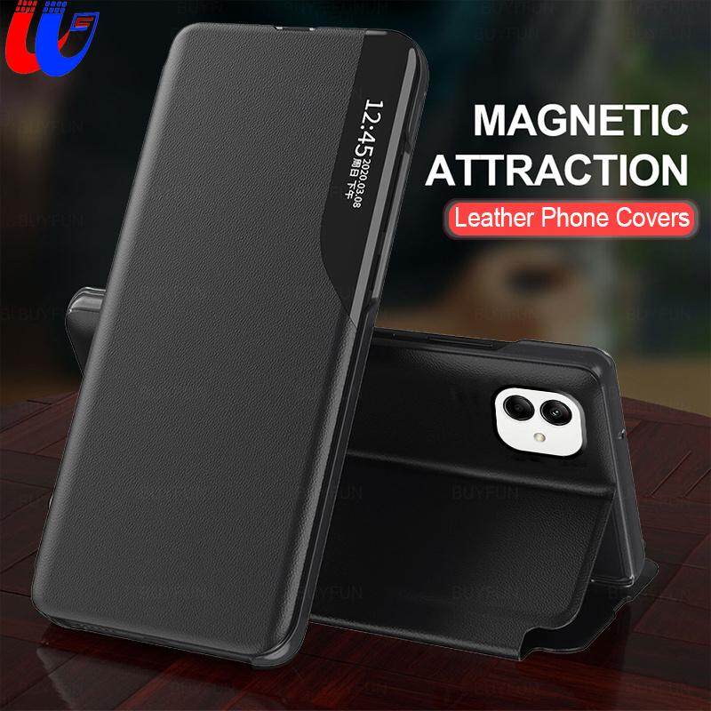 SGP Hybrid for Samsung Galaxy A04 case pu leather smart view window ...