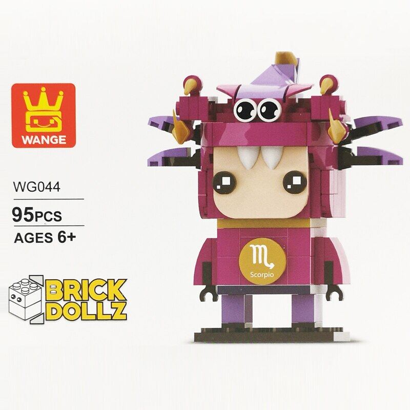 Twelve constellations Opera Compatible Transformation Toys Brick Heads ...