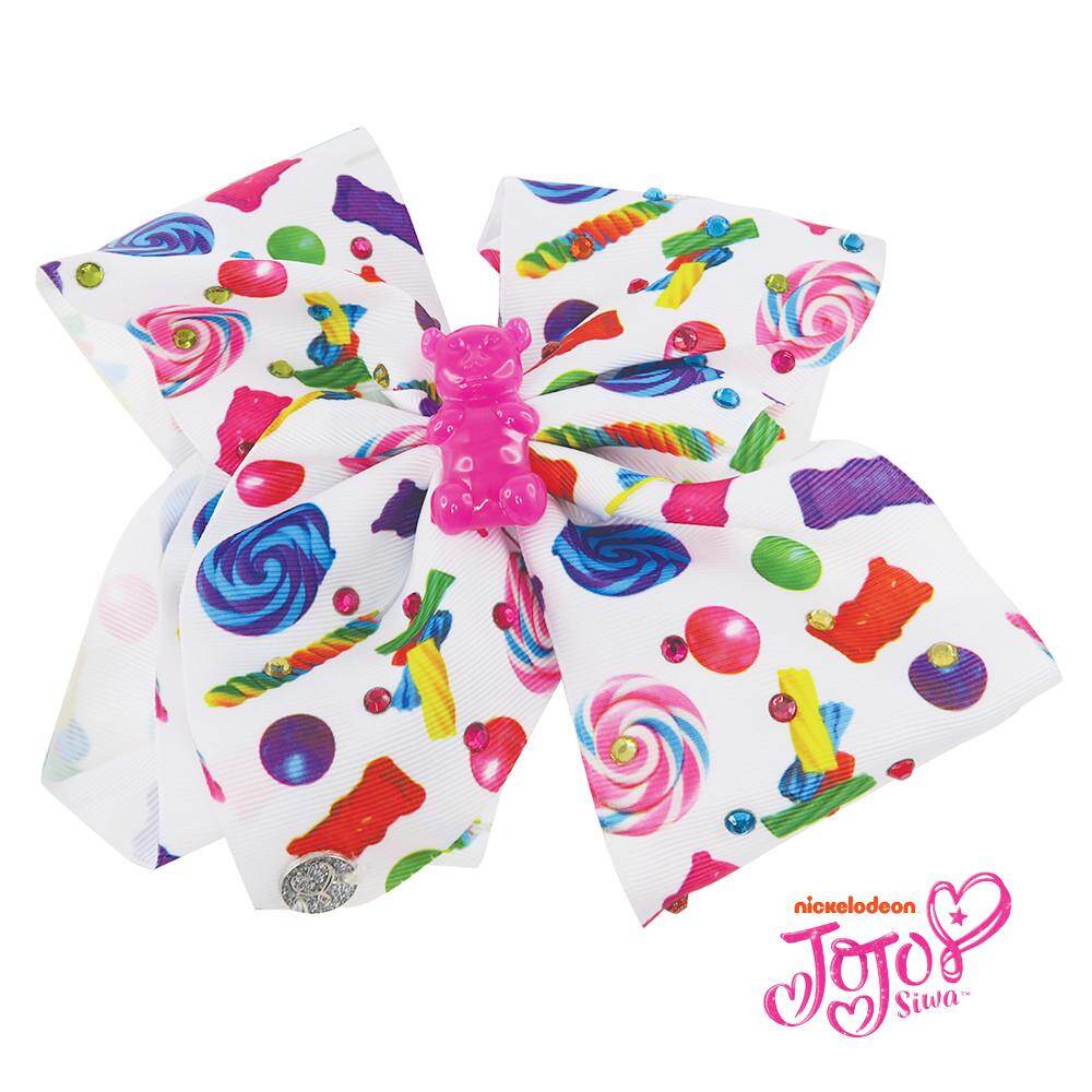 JOJO SIWA BOW WITH CLIP (GUMMY LOLLIPOP) | Lazada
