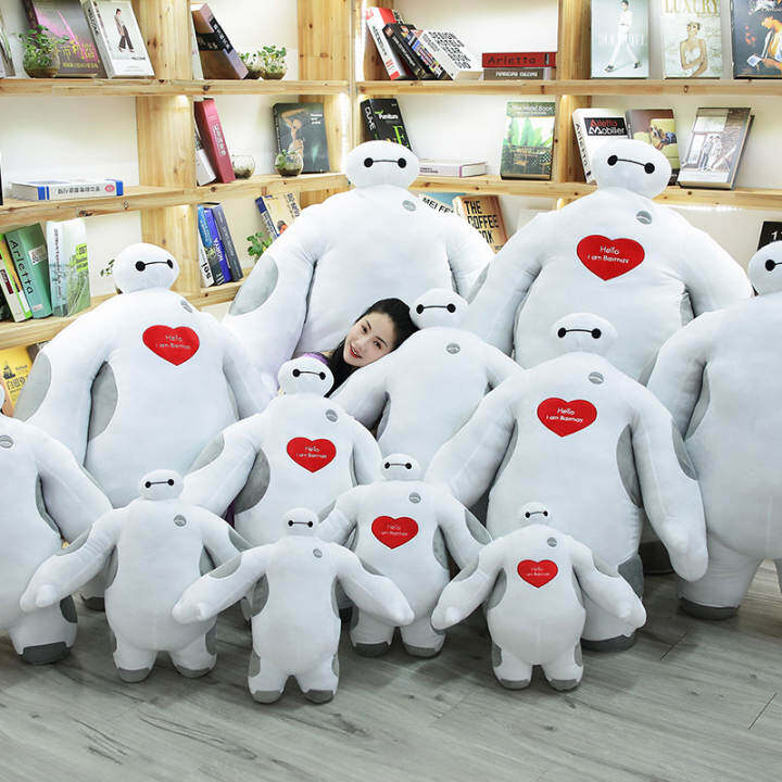 Genuine Oversized Big Hero 6 Baymax Big White Doll Stuff Toys Plush Toy ...