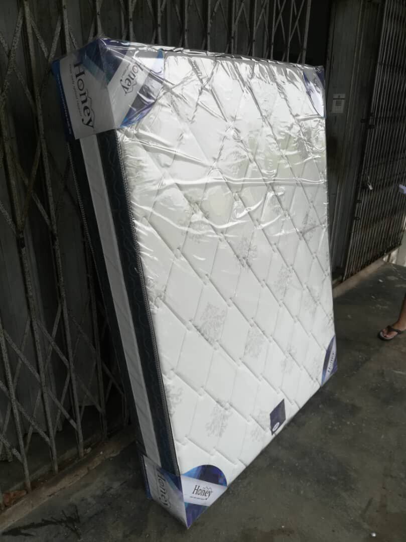 HONEY ZERO STRESS 12" TILAM SPINE FIRM SPRING MATTRESS KING QUEEN ...