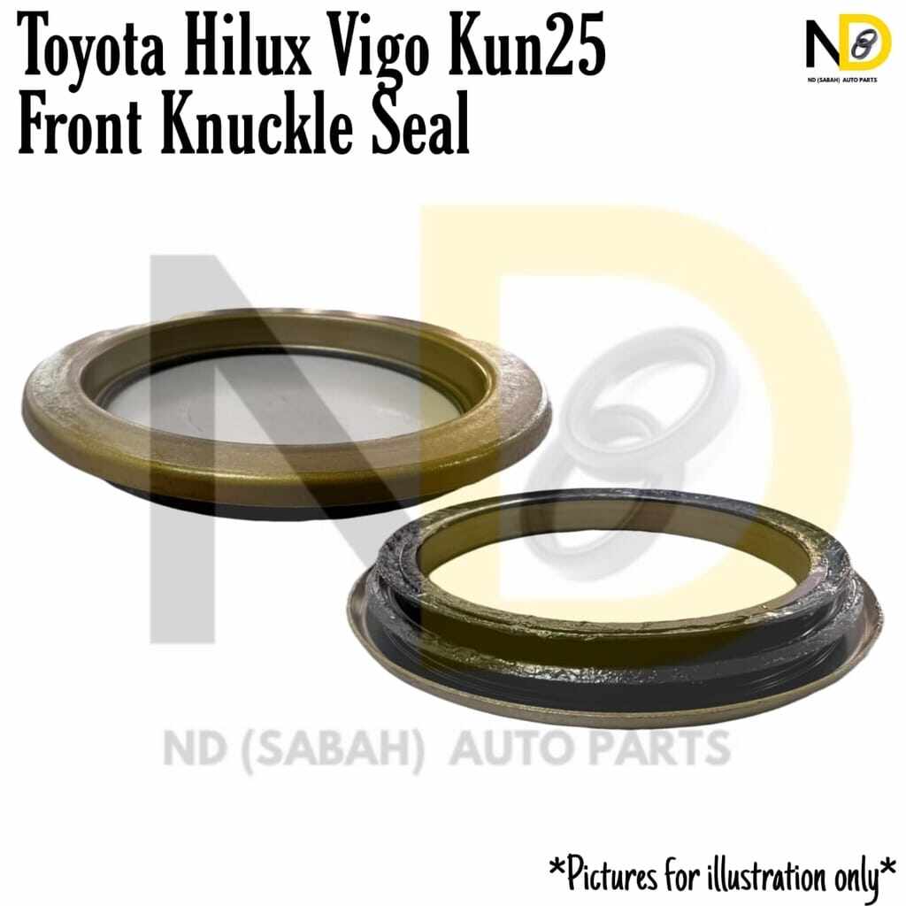 TOYOTA HILUX VIGO KUN25 FRONT KNUCKLE OIL SEAL (NOK) 90304-T0001 83 ...