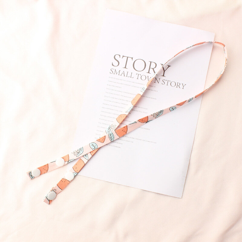 Hourser kids masks lanyard cute fruit printing masks extender Cartoon ...