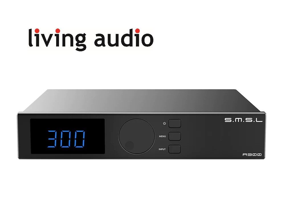 SMSL A300 Power Amplifier BTL Mode Bluetooth5.0 Remote Control Digital ...
