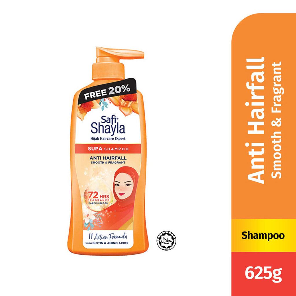 SAFI SHAYLA SUPA Shampoo Anti Hairfall, Smooth & Fragrant / Hair Care ...