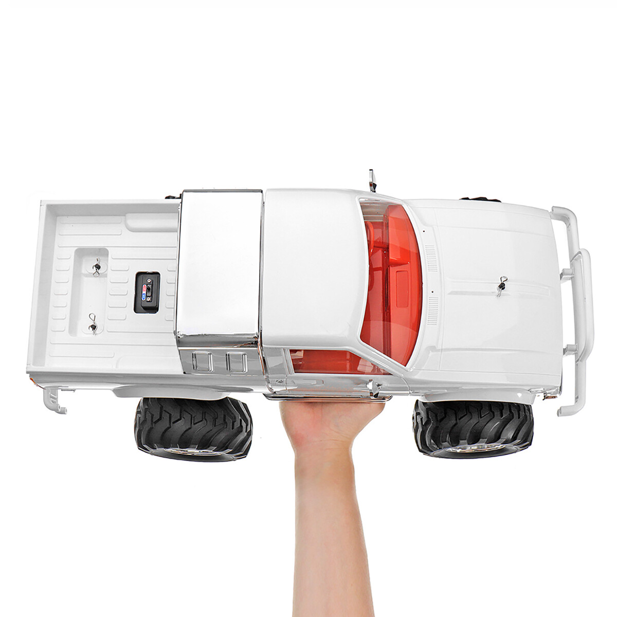 HG P407 1/10 2.4G 4WD รถ Rc สำหรับ TOYATO โลหะ4X4รถกระบะรีโมทไฟ LED ...