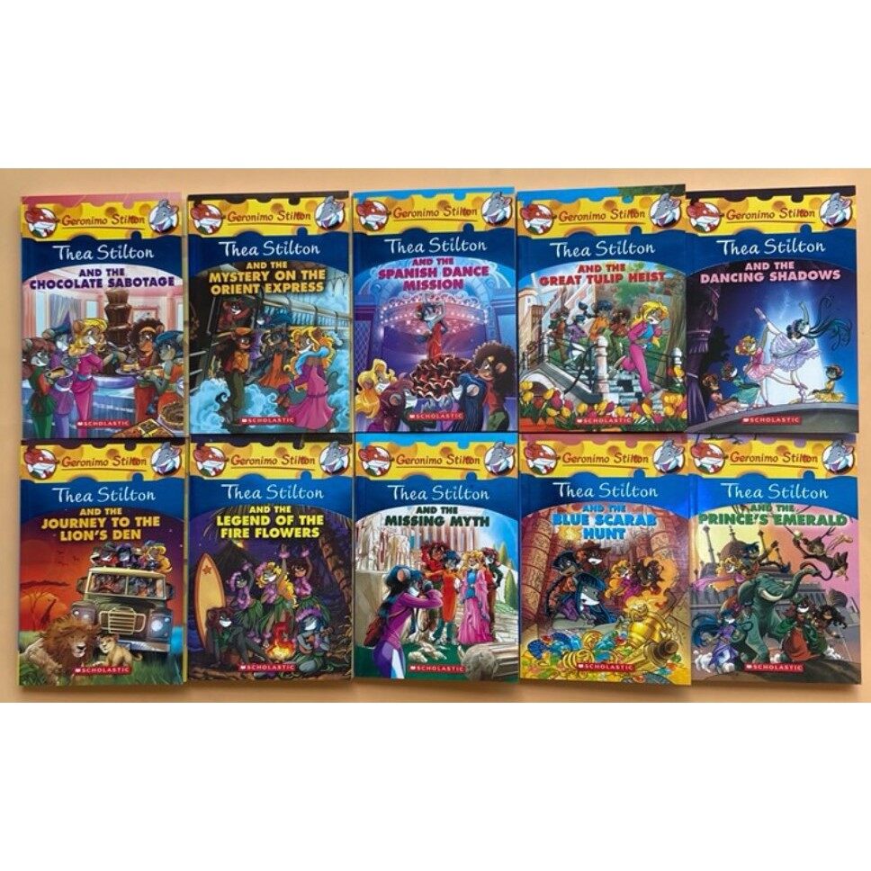 ( Ready Stock）Geronimo Stilton: Thea Stilton The Sisterhood collection ...