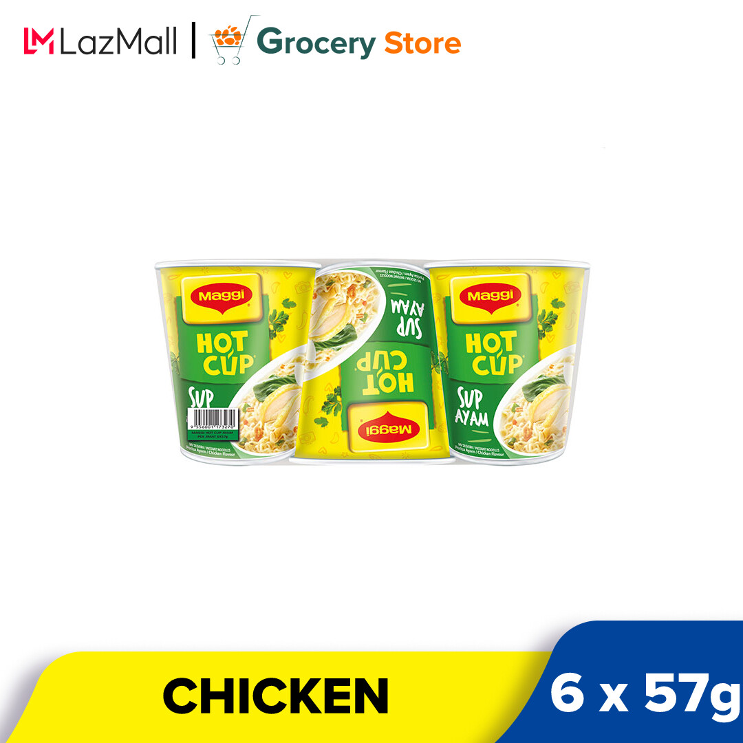 MAGGI Hot Cup Chicken 6 Cups | Lazada
