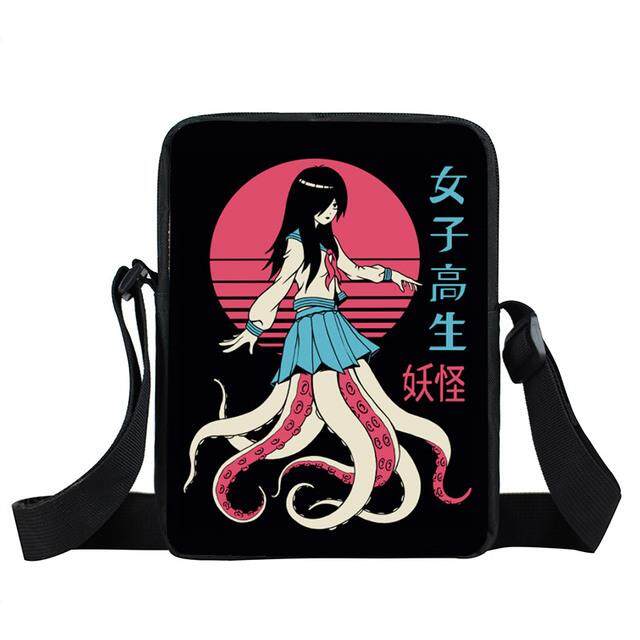 {hot} Horror Manga Crossbody Bag Women Handbag Junji Itou / Shintaro ...