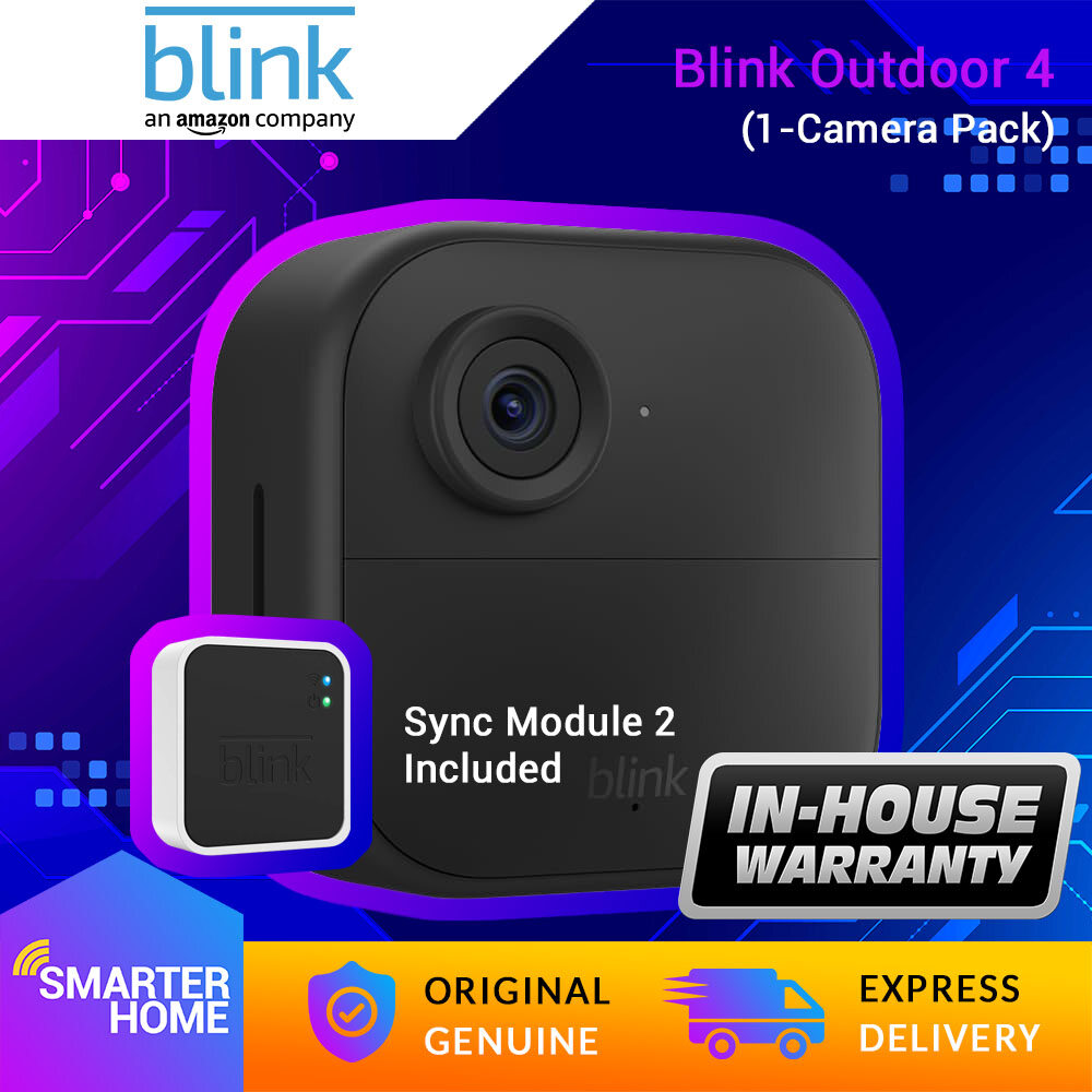 ⚡️ All-new Blink Outdoor 4 (4th Gen) – Wire-free smart security camera ...