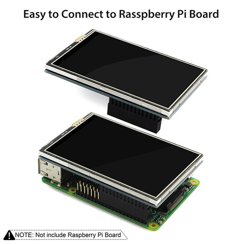 3.5นิ้ว Raspberry Pi 4หน้าจอสัมผัส480*320 TFT เคส ABS Enslosure สำหรับ ...