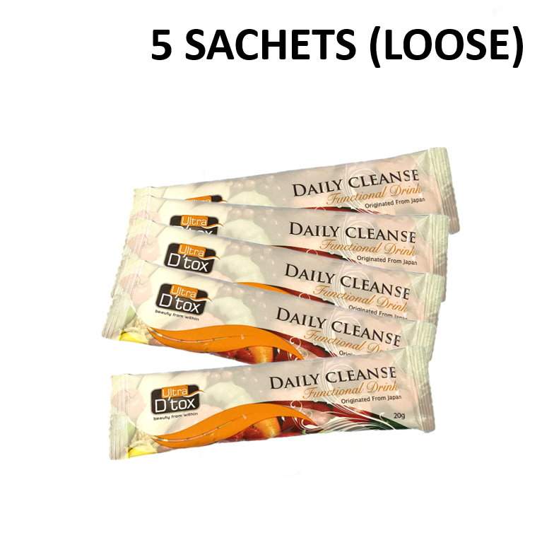[PLUS+PLUS] Ultra D'tox Daily Cleanse sachets ( fiber, digestion ...