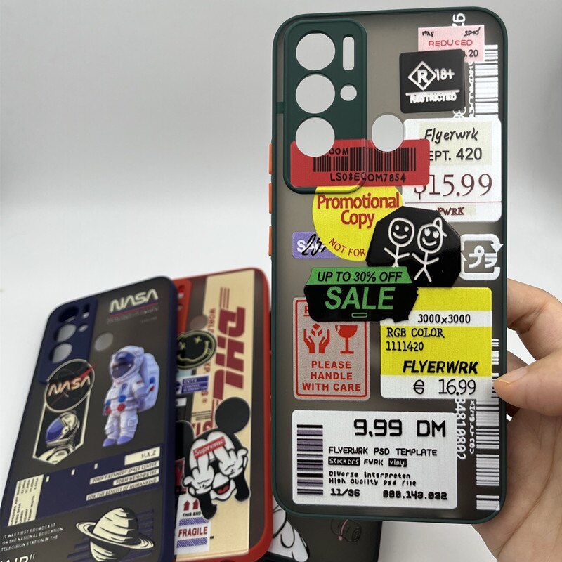 เคสแข็งสำหรับ Tecno Pova NEO LE6รวมทุกอย่างทนต่อแรงกระแทกที่หุ้ม ...