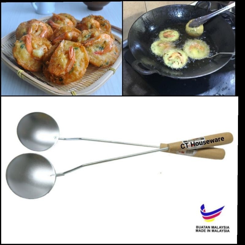 Acuan Cucur Udang Senduk Goreng / Frying Ladle For Shrimp Fritters | Lazada