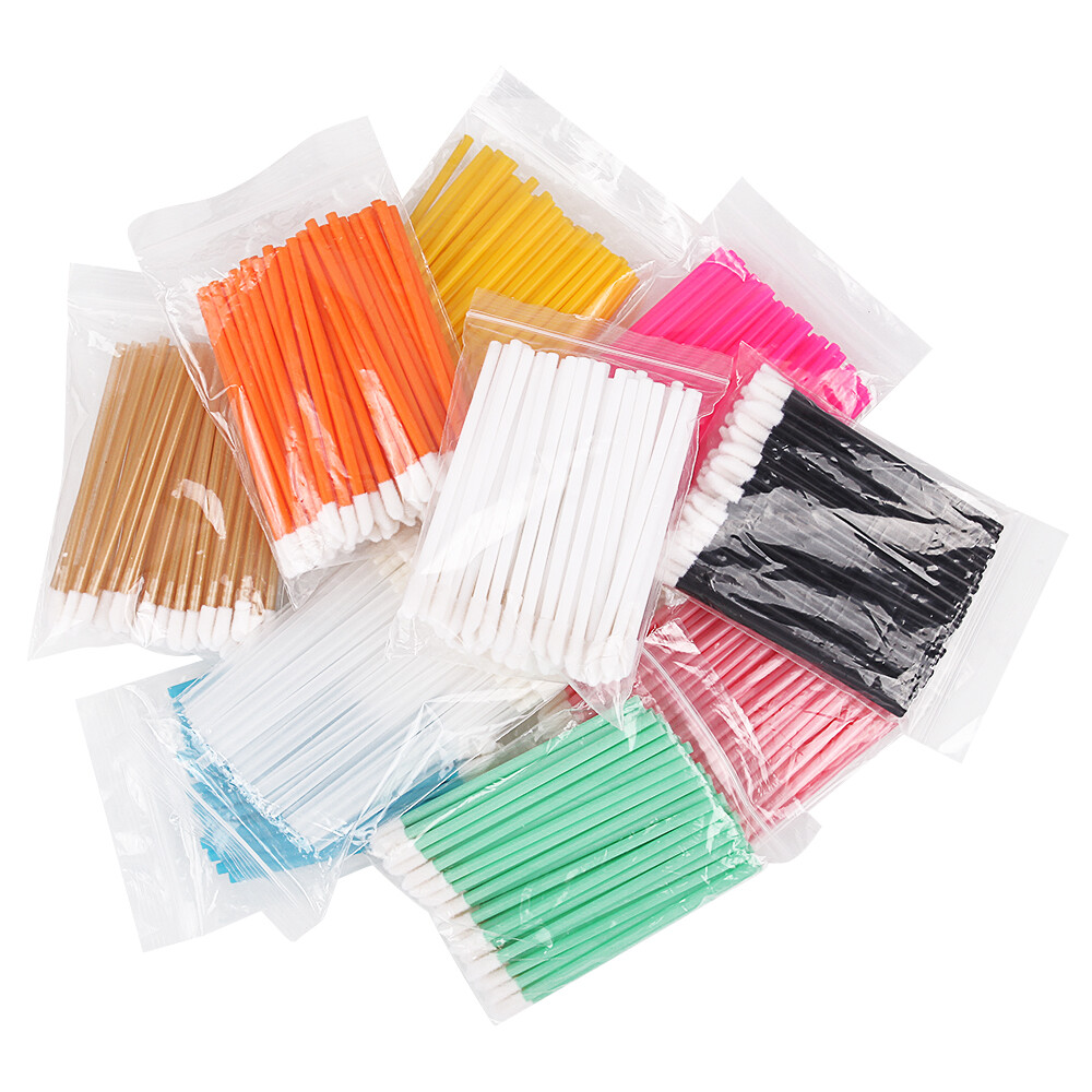 DORISNA 50Pcs Disposable Hollow Lip Brush Soft Lipstick Wands ...