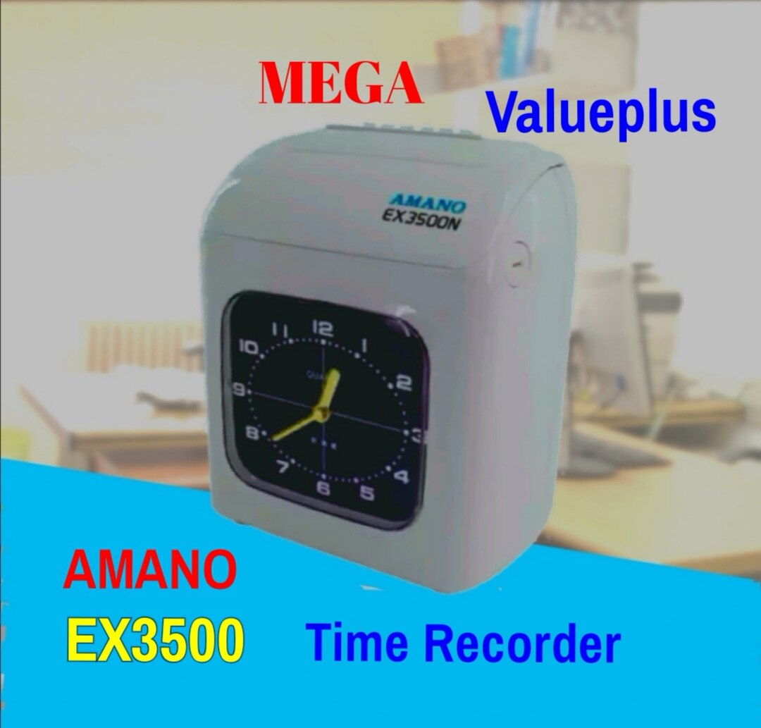 AMANO EX3500 PUNCH CARD MACHINE / AMANO EX3500N TIME RECORDER | Lazada