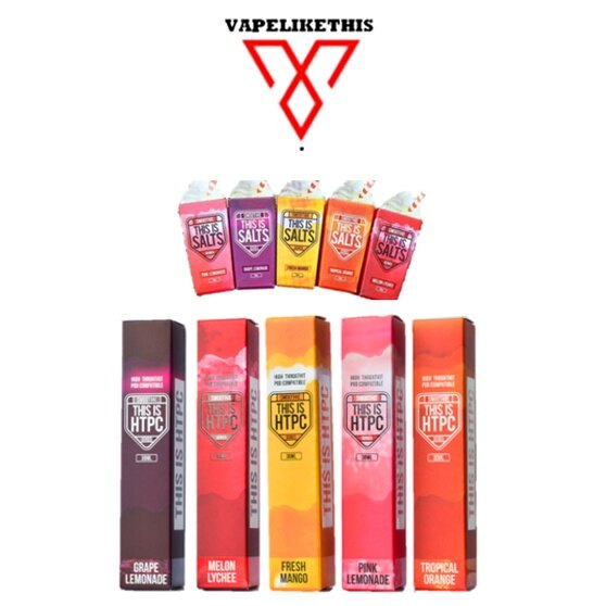 This Is Salt Smoothie Series HTPC 30ml Salt 10ml Fresh Mango Grape ...