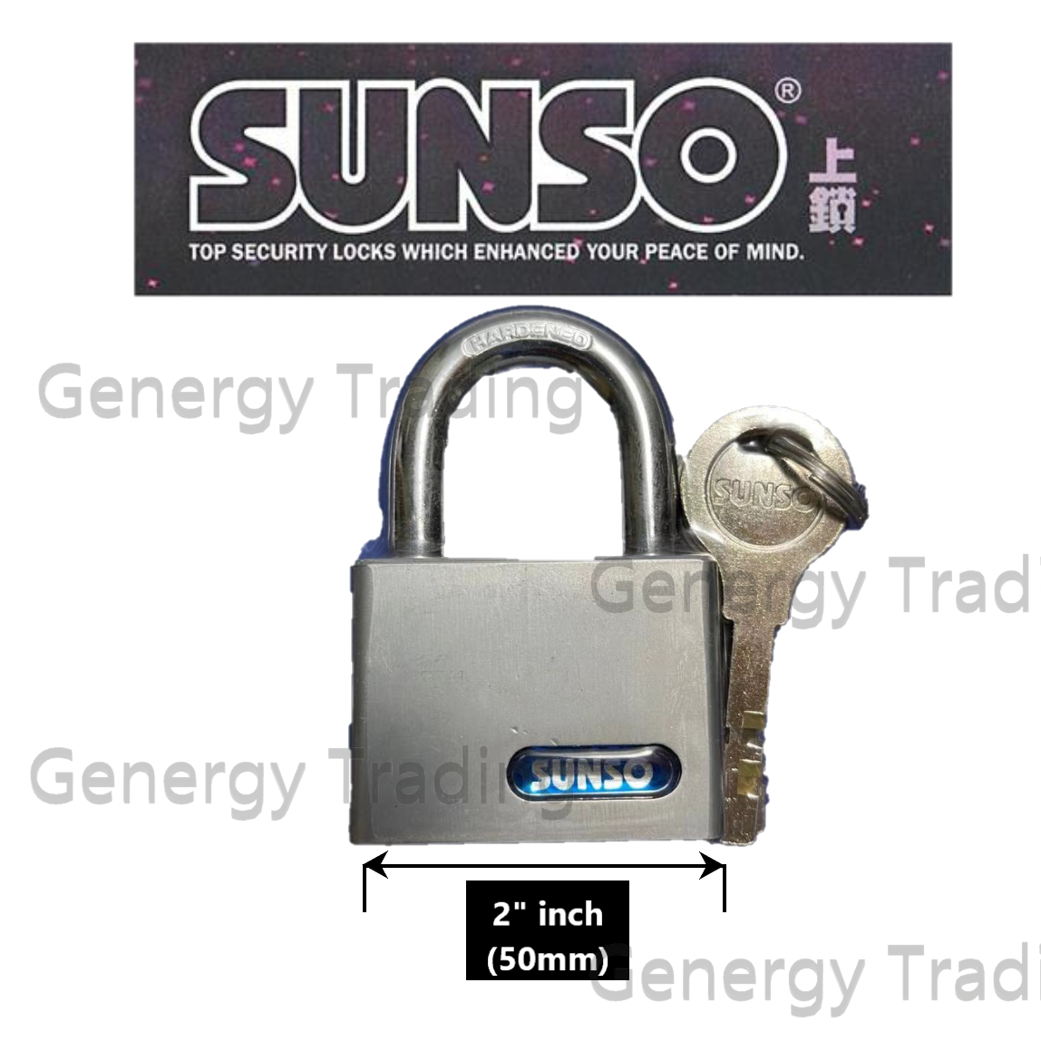 [Genergy Trading] SUNSO 5 IN 1 KEY ALIKE SYSTEM PAD LOCK SST230-505 ...