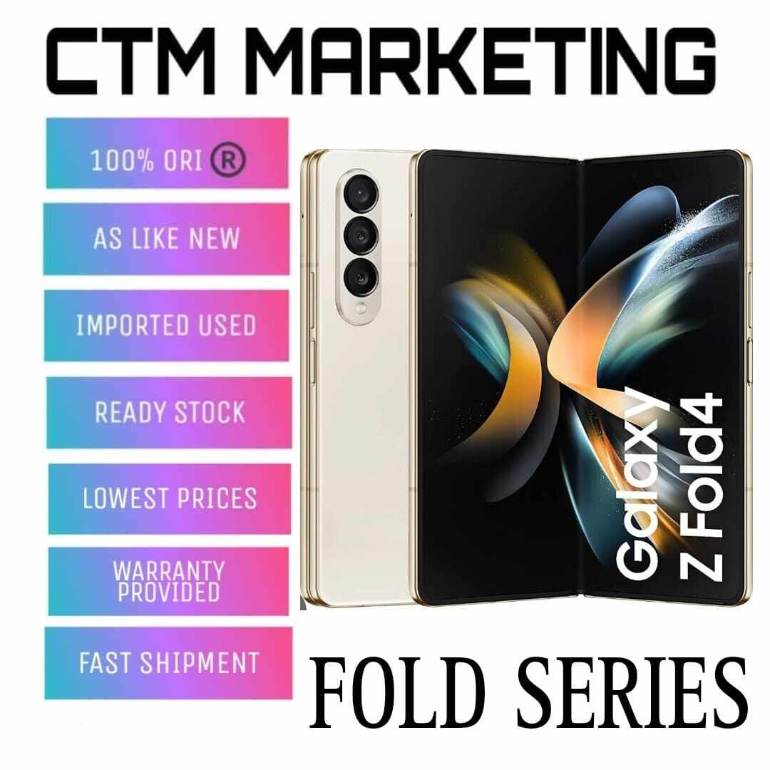[Limited Stock] Imported Samsung Fold 4 Used Set | Lazada