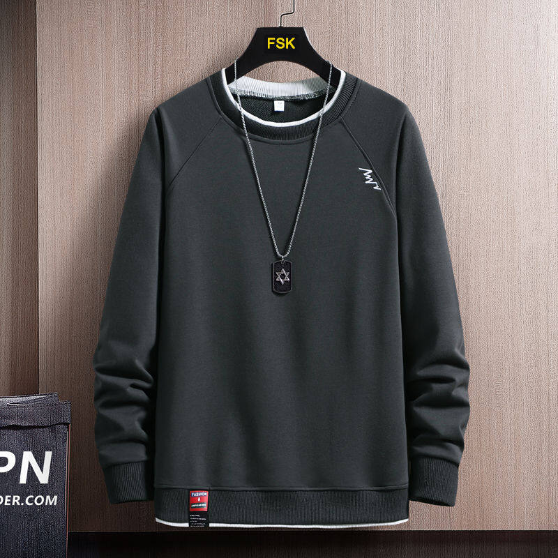 FSK sweater men's autumn 2020 new loose clothes ins trend couple wear ...