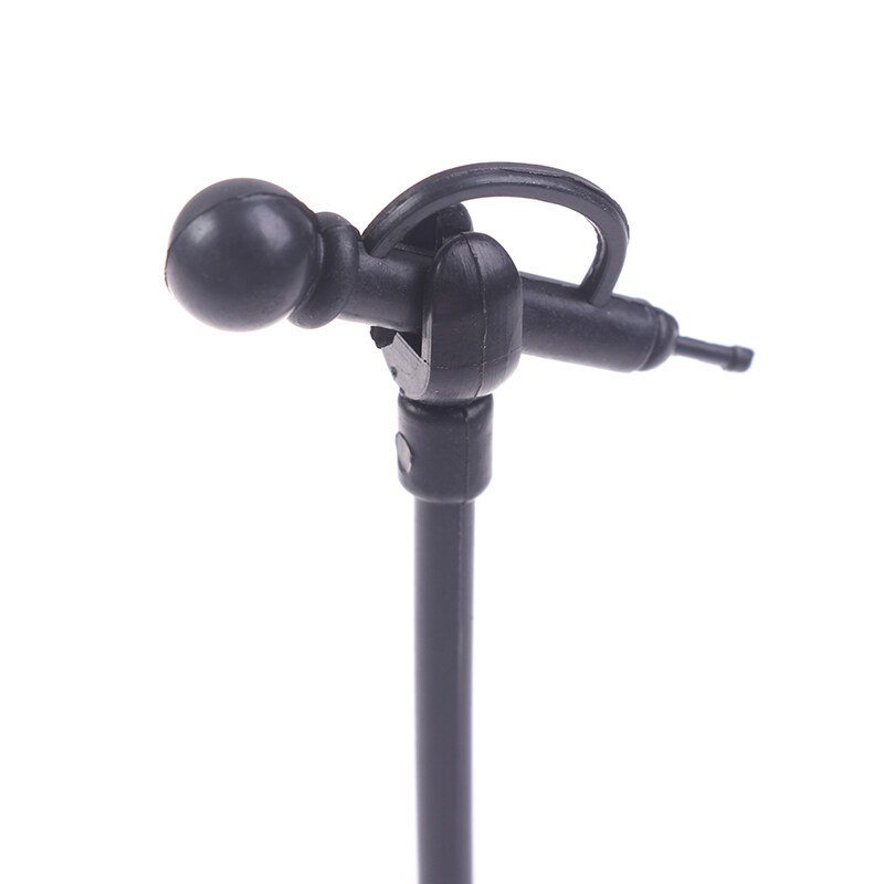 FOO Cute Mini Plastic Microphone Model Dollhouse Miniature Furniture ...