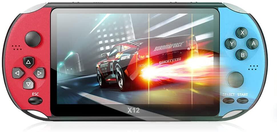 CNDY X12 Handheld Game Console 5.1 inch Retro Video Games Consoles ...